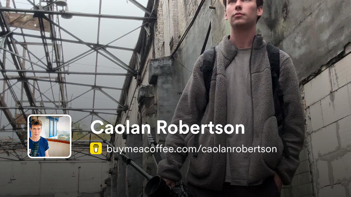Caolan Robertson - Buymeacoffee