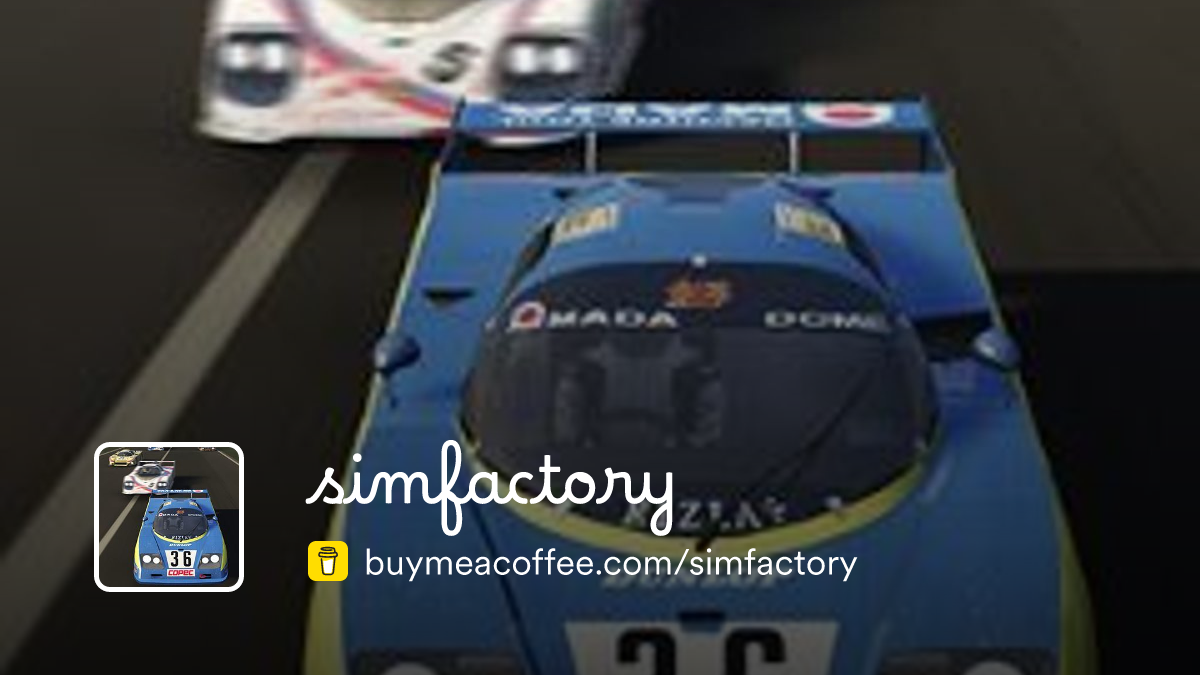 simfactory is modding cars and tracks for Assetto Corsa racing simulator - Buymeacoffee