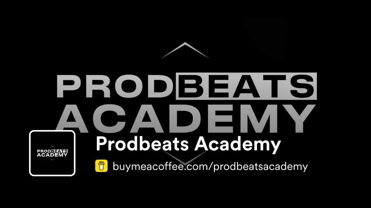 Prodbeats Academy - Buymeacoffee