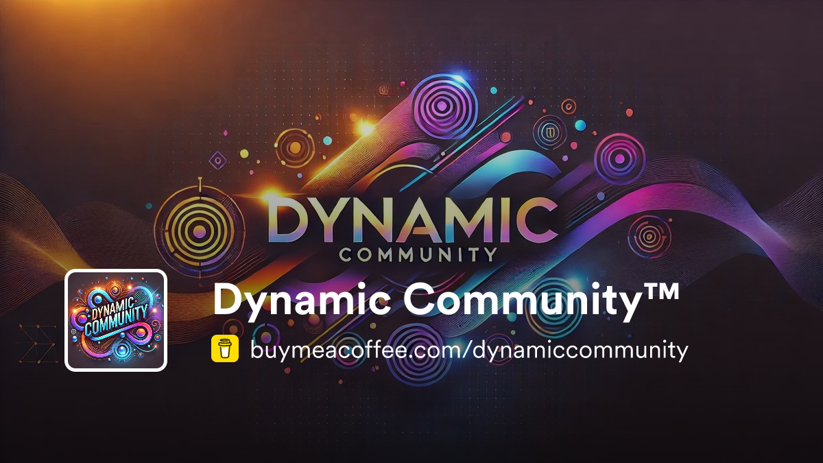 Extras | Dynamic Community™ - Buymeacoffee