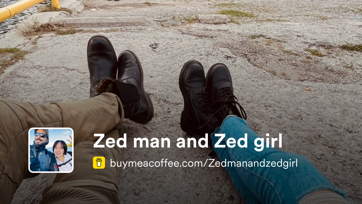 Zed man and Zed girl - Buymeacoffee