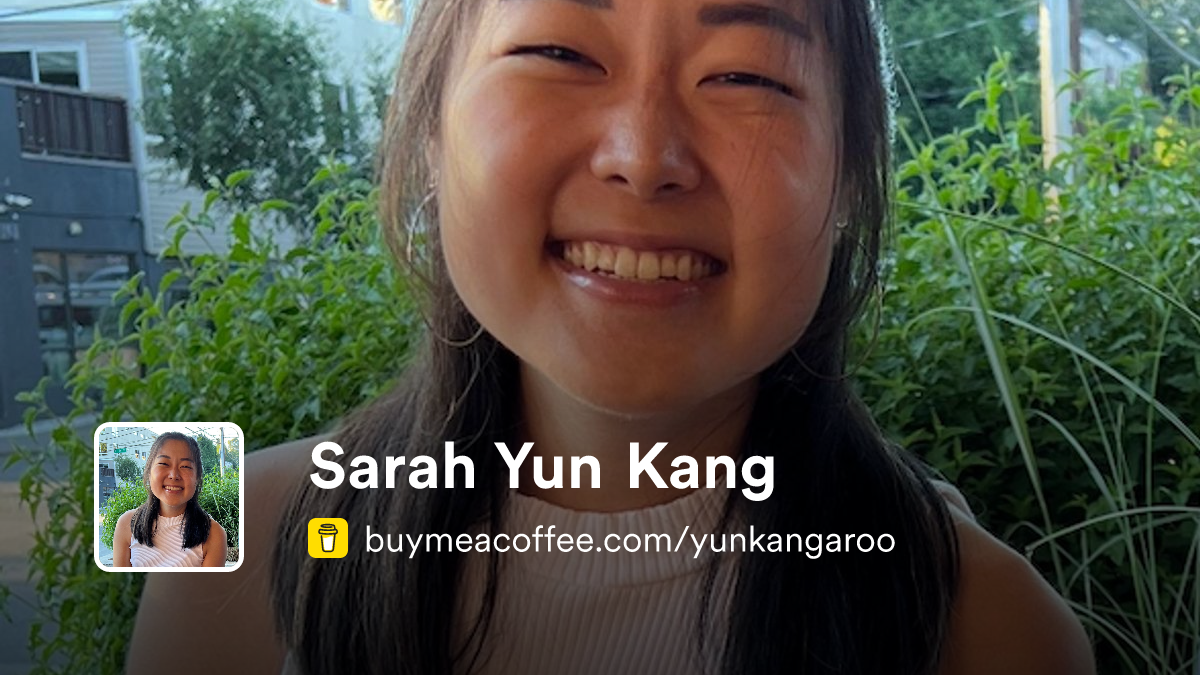 Sarah Yun Kang is Reflections, lessons, and stories. - Buymeacoffee