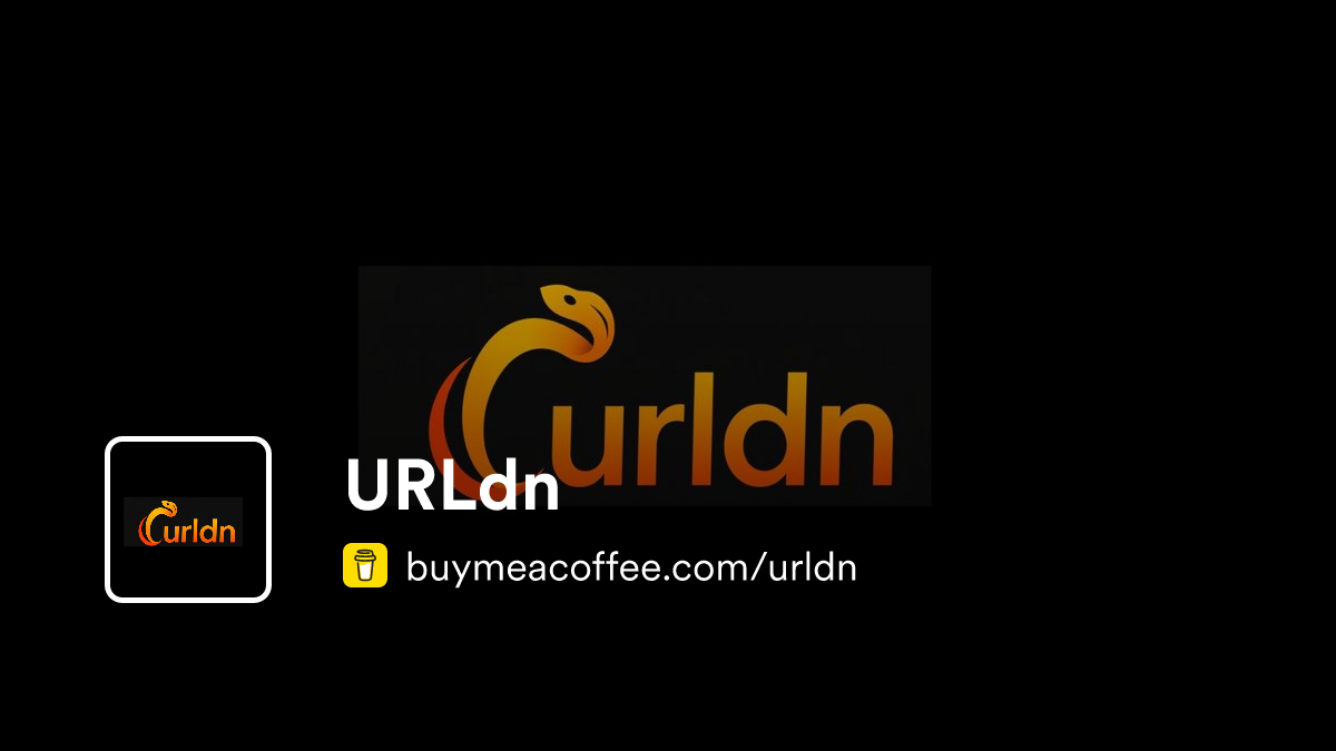 URLdn - Buymeacoffee