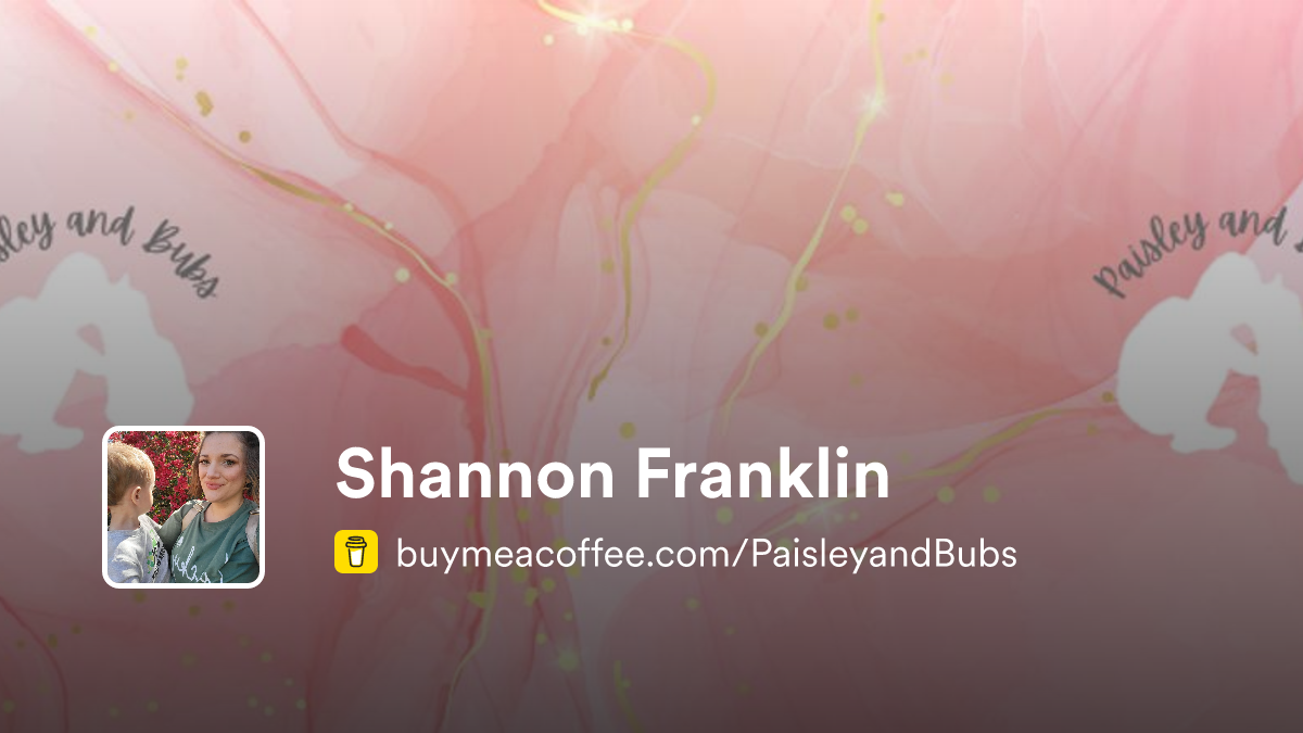 Shannon Franklin - Buymeacoffee