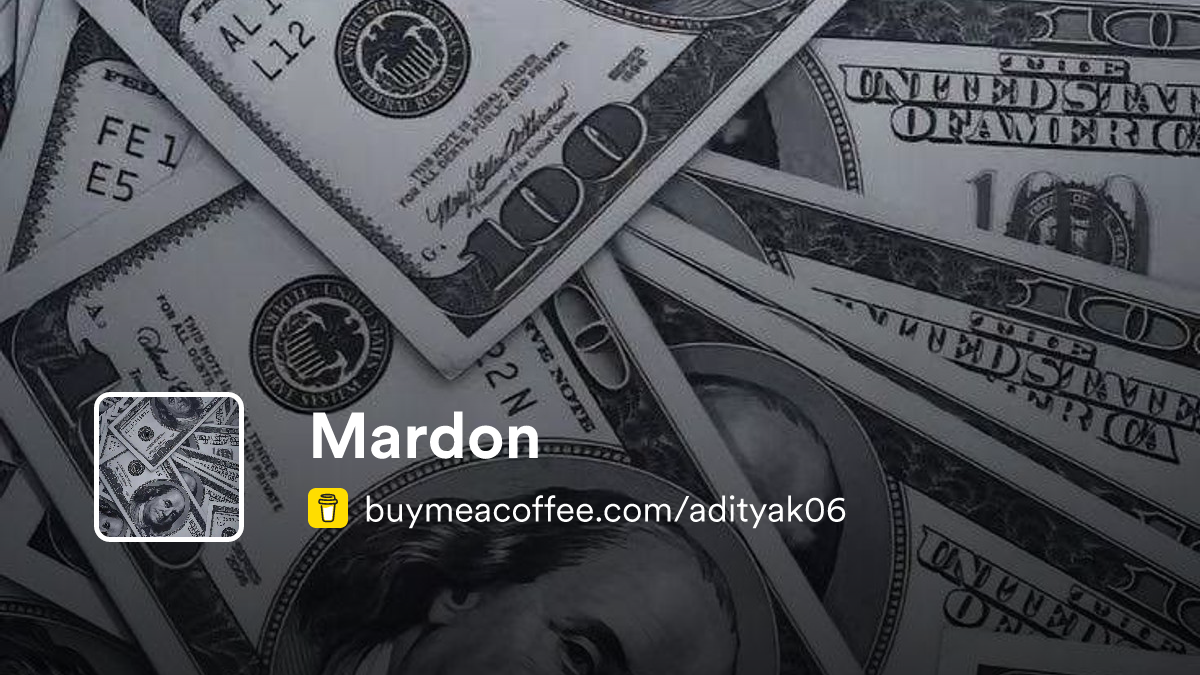 Mardon is I am short Form Content Video Editor - Buymeacoffee