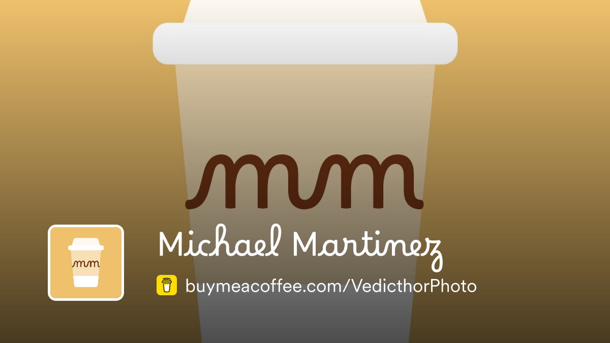 Michael Martinez - Buymeacoffee