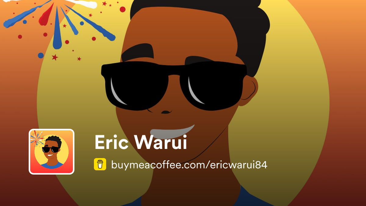 Eric Warui - Buymeacoffee