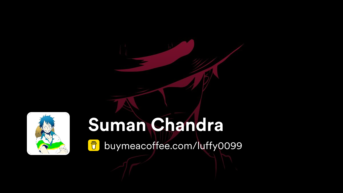 Suman Chandra - Buymeacoffee