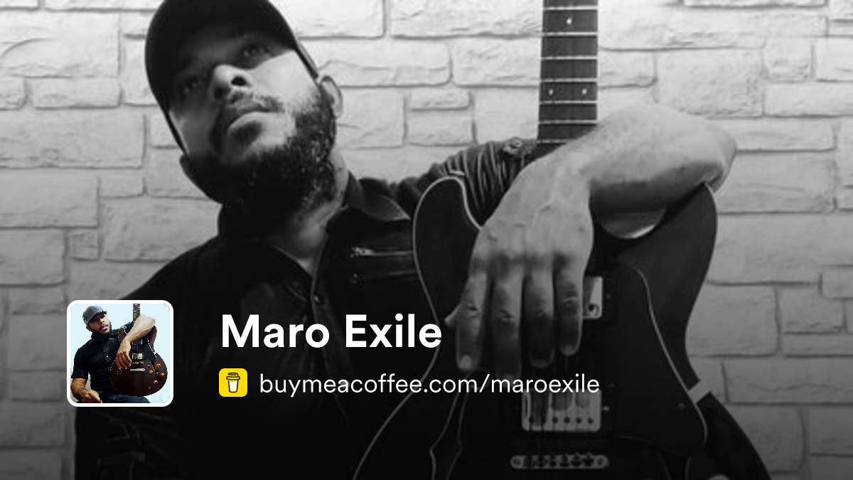 Maro Exile - Buymeacoffee