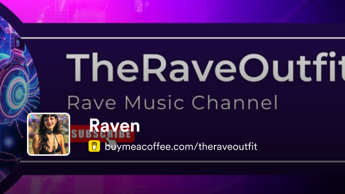Raven is Rave Music & EDM Tracks - Buymeacoffee