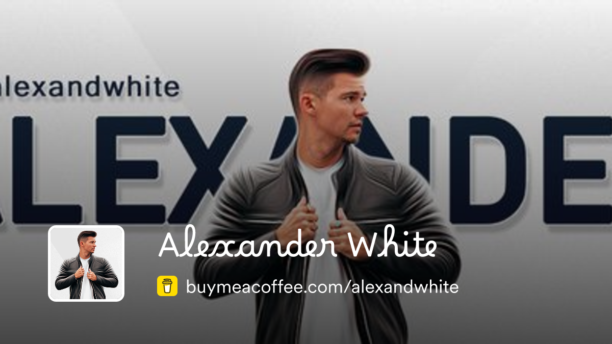 Extras | Alexander White - Buymeacoffee