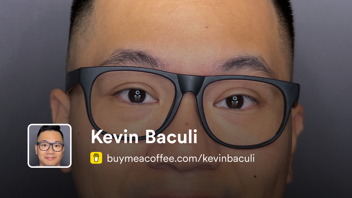 Kevin Baculi - Buymeacoffee