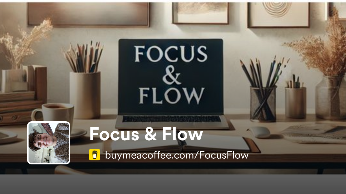 Focus & Flow - Buymeacoffee