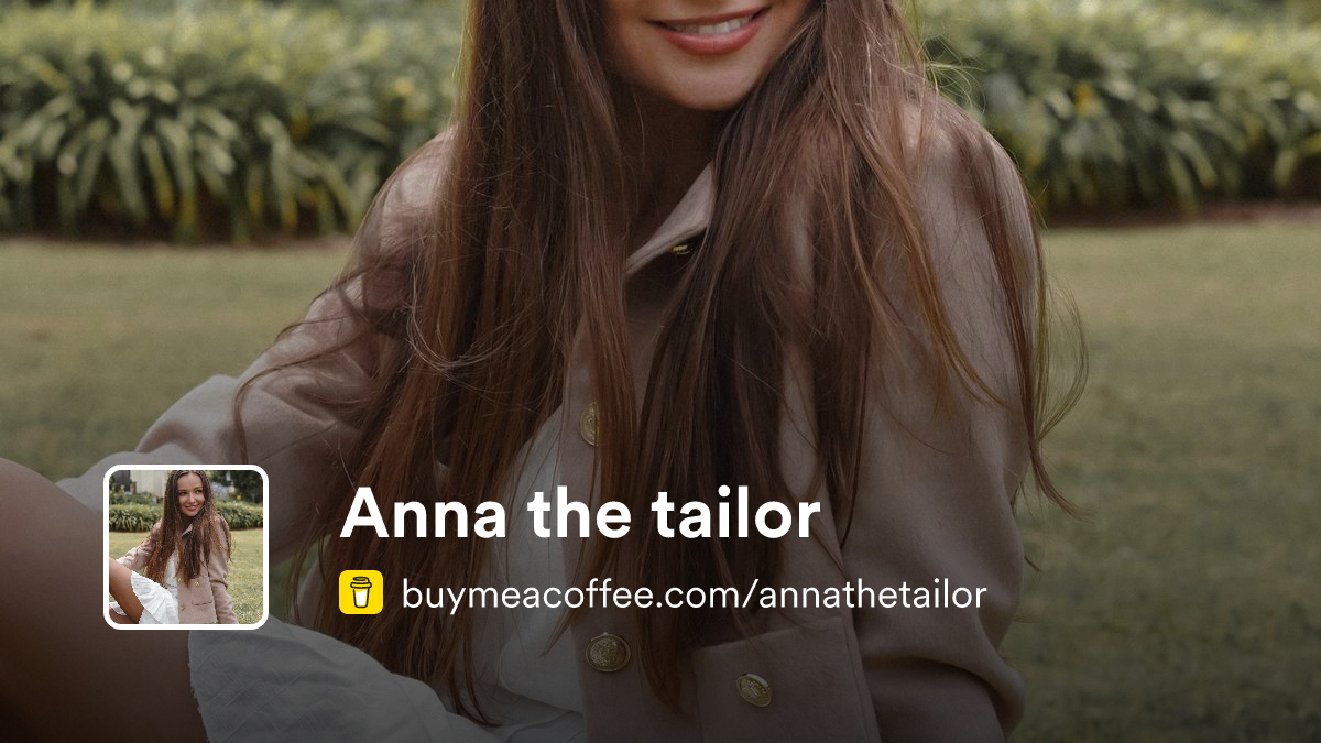 Anna the tailor - Buymeacoffee