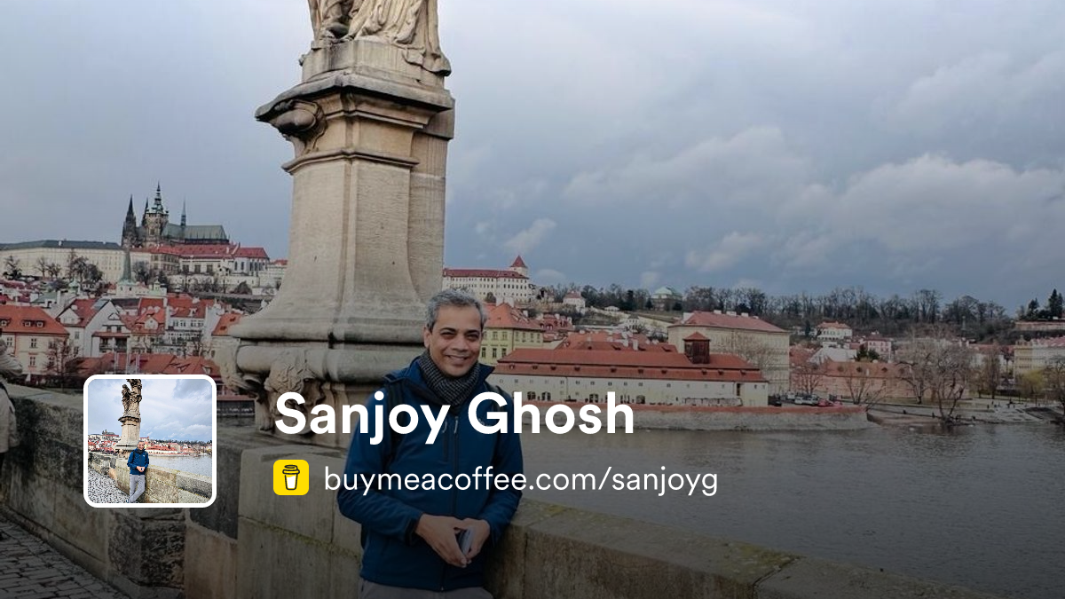 Sanjoy Ghosh - Buymeacoffee