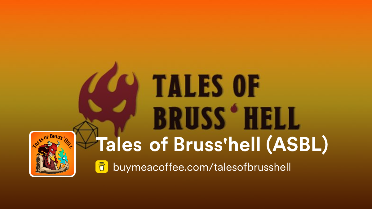 Tales of Bruss'hell (ASBL) - Buymeacoffee