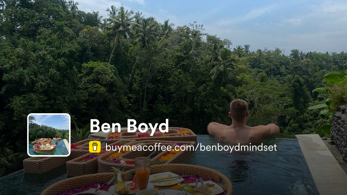Ben Boyd - Buymeacoffee