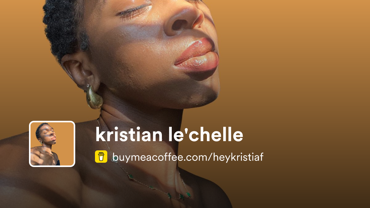kristian le'chelle - Buymeacoffee