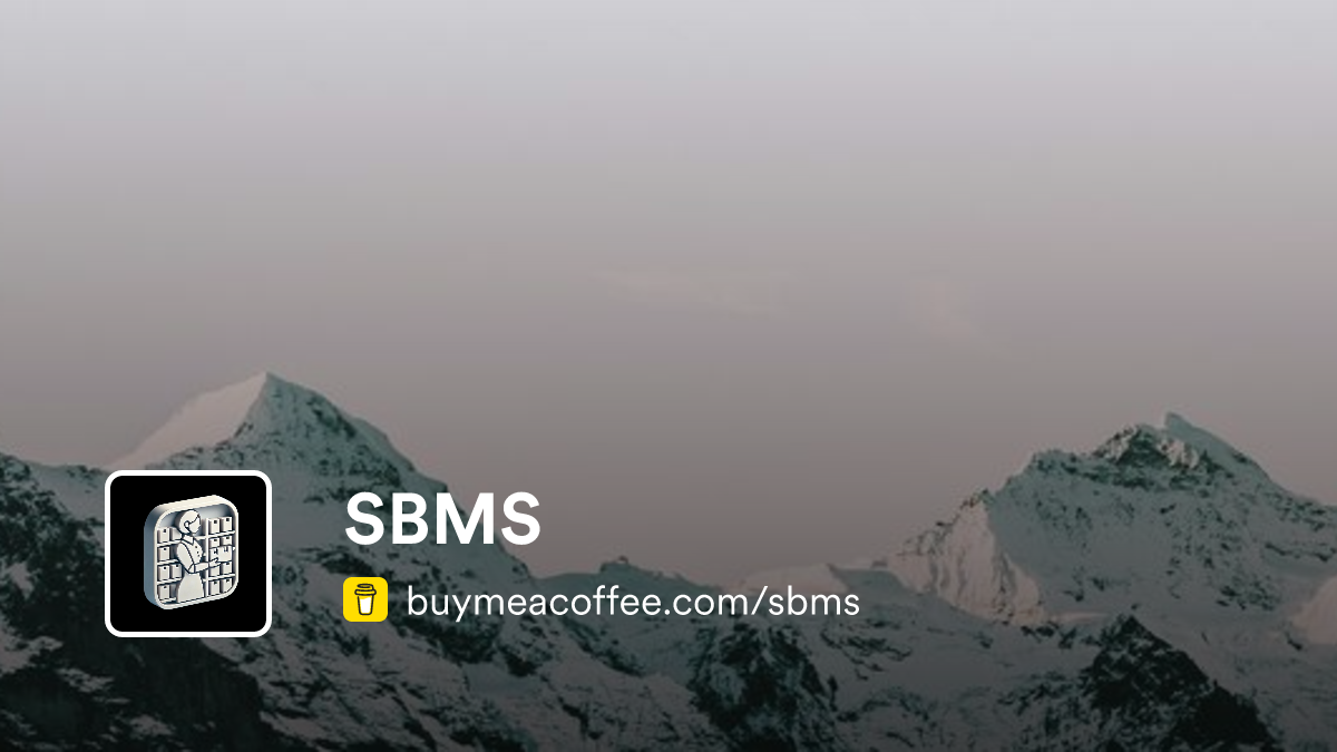 SBMS - Buymeacoffee