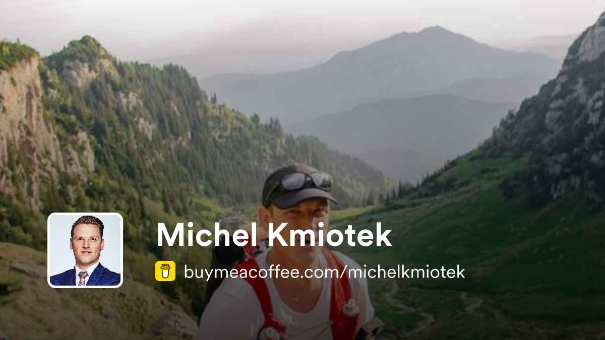Michel Kmiotek - Buymeacoffee