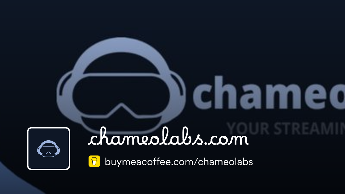 chameolabs.com is creating streaming Tool for Glimesh - Buymeacoffee