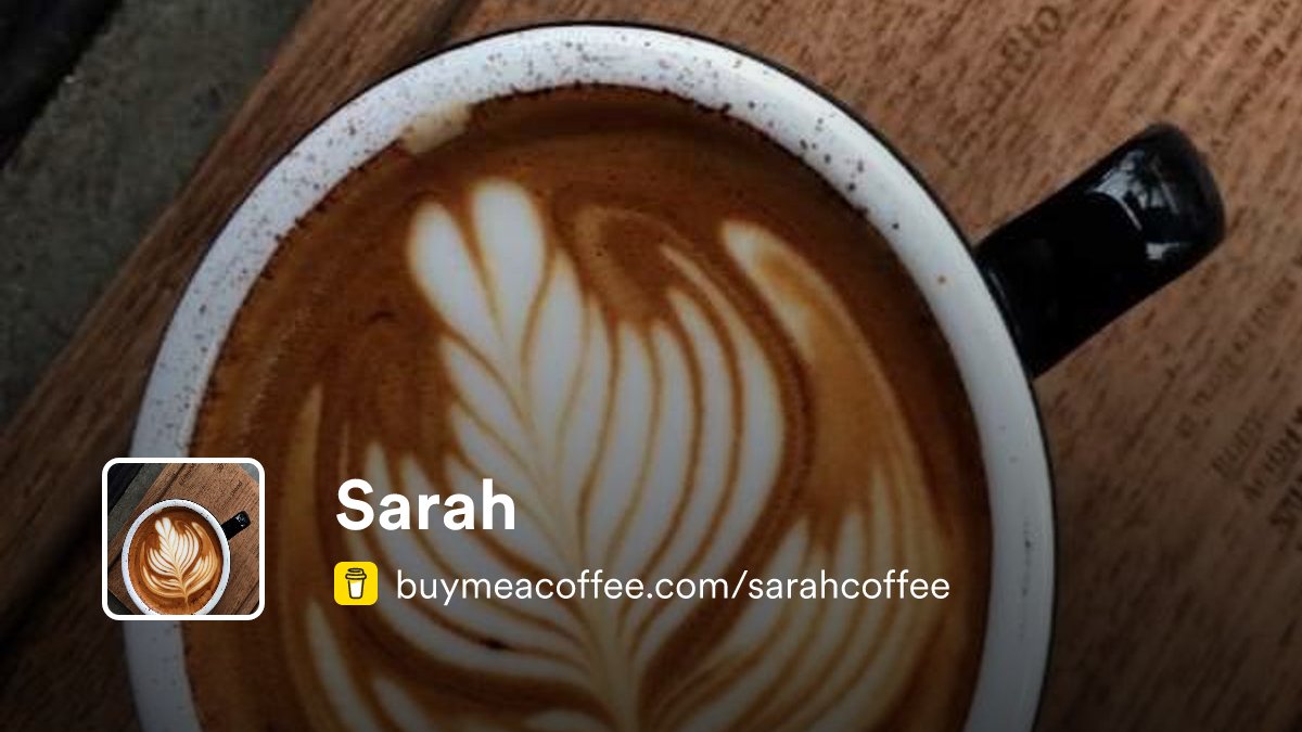 Sarah - Buymeacoffee