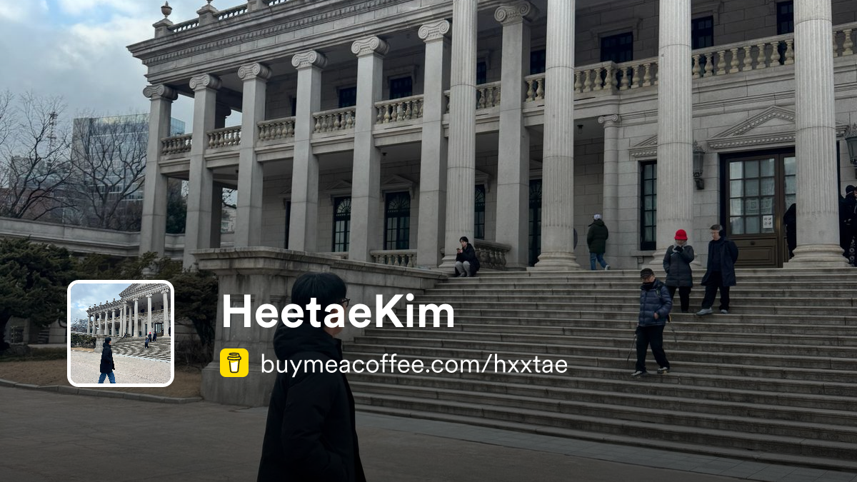HeetaeKim - Buymeacoffee