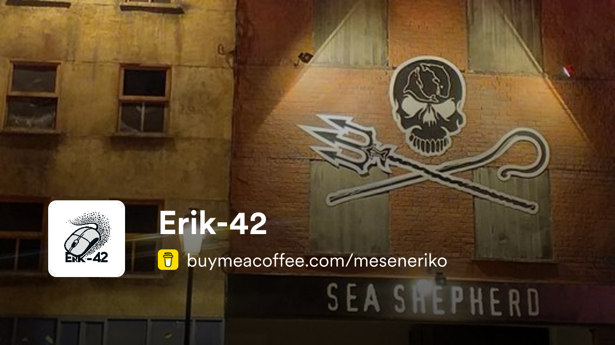 Erik-42 - Buymeacoffee