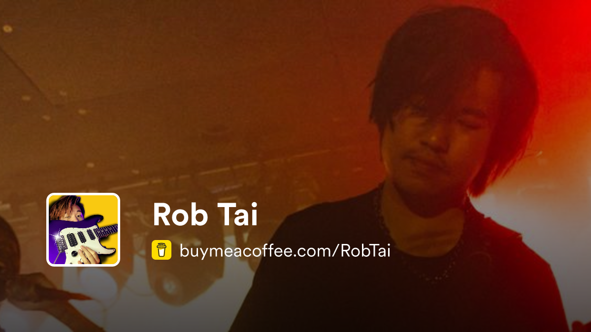 Rob Tai - Buymeacoffee