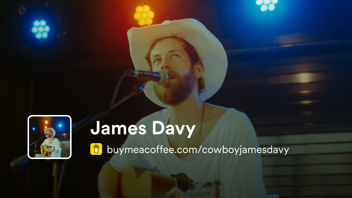 James Davy - Buymeacoffee