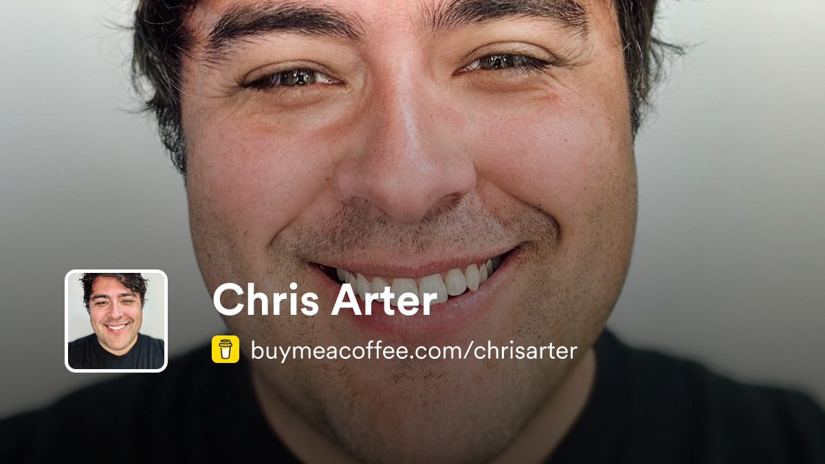 Chris Arter - Buymeacoffee