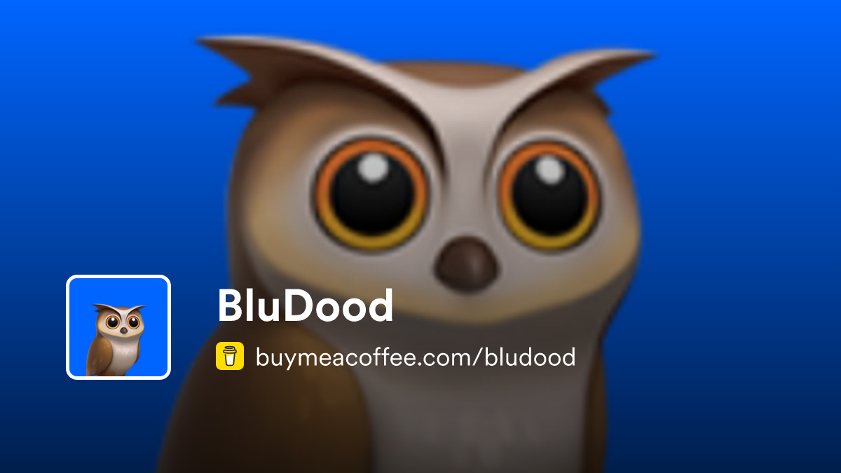 BluDood - Buymeacoffee