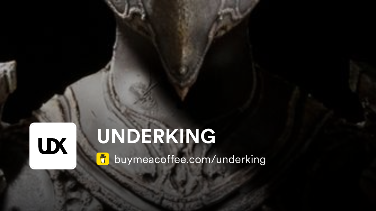 UNDERKING - Buymeacoffee