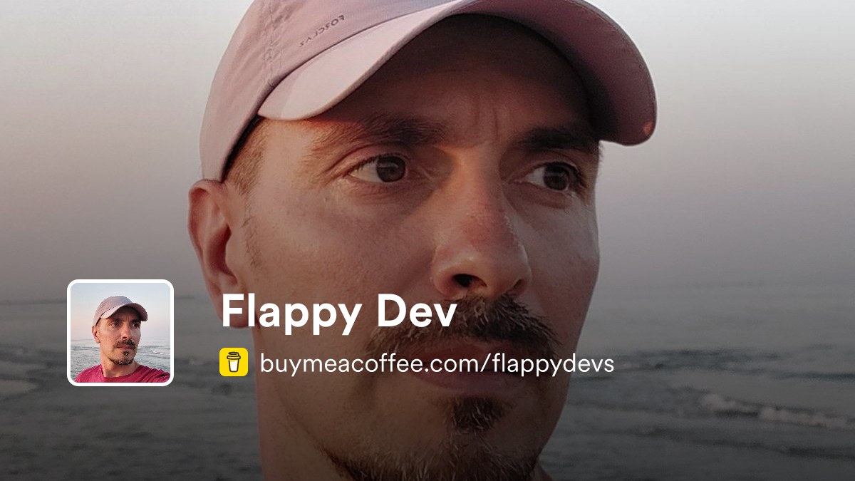 Flappy Dev - Buymeacoffee