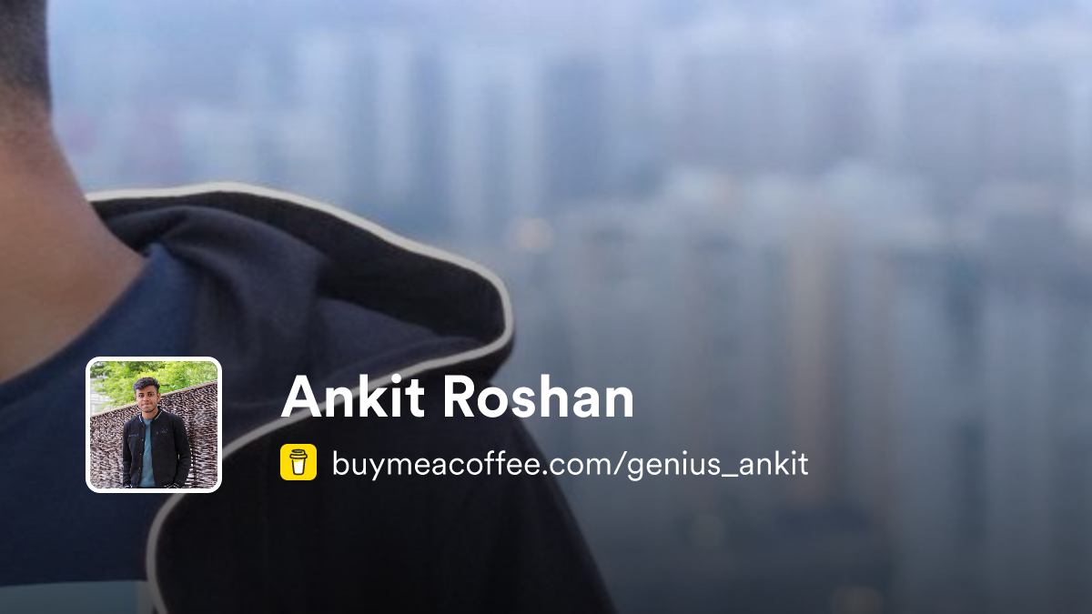 Ankit Roshan is For Indian users -You can also pay here UPI ID: ankit.roshan@superyes - Buymeacoffee