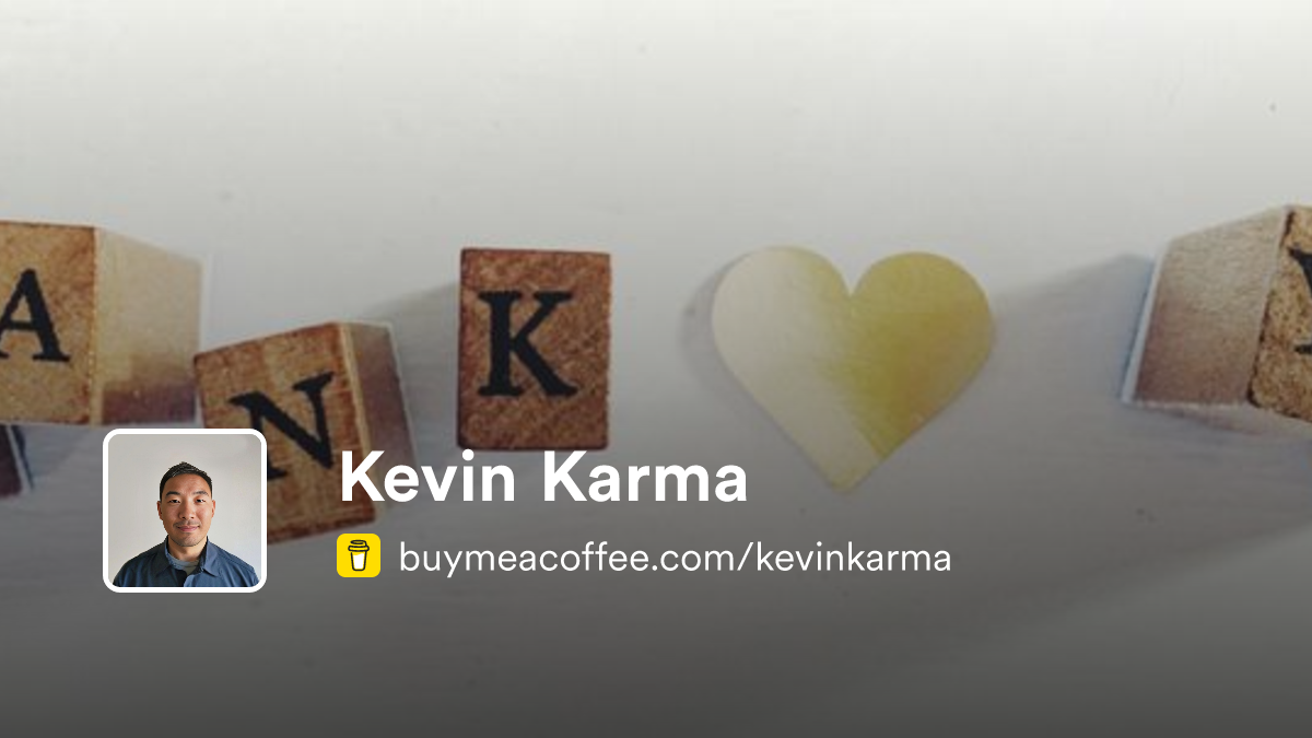Kevin Karma - Buymeacoffee