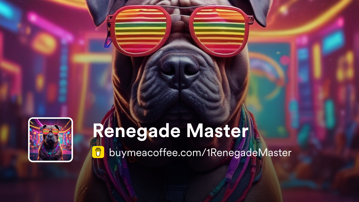 Renegade Master - Buymeacoffee