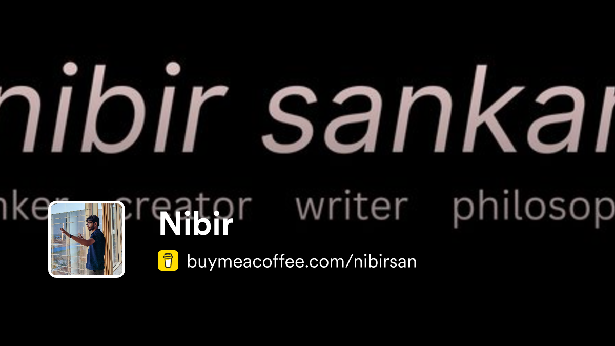 Nibir - Buymeacoffee