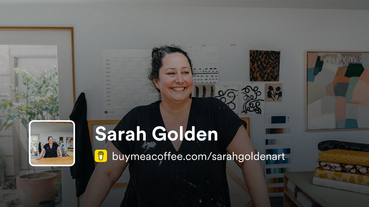 Sarah Golden is Weekly YouTube videos - Buymeacoffee