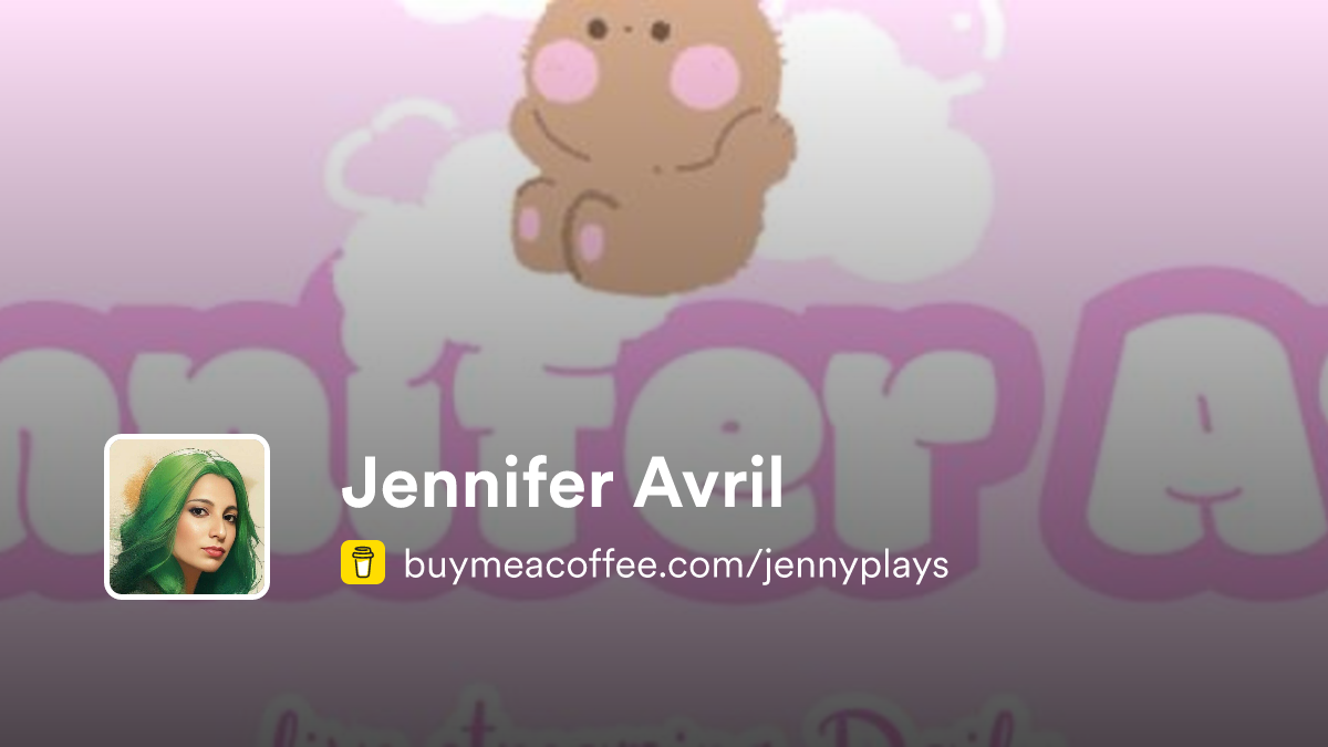 Jennifer Avril - Buymeacoffee