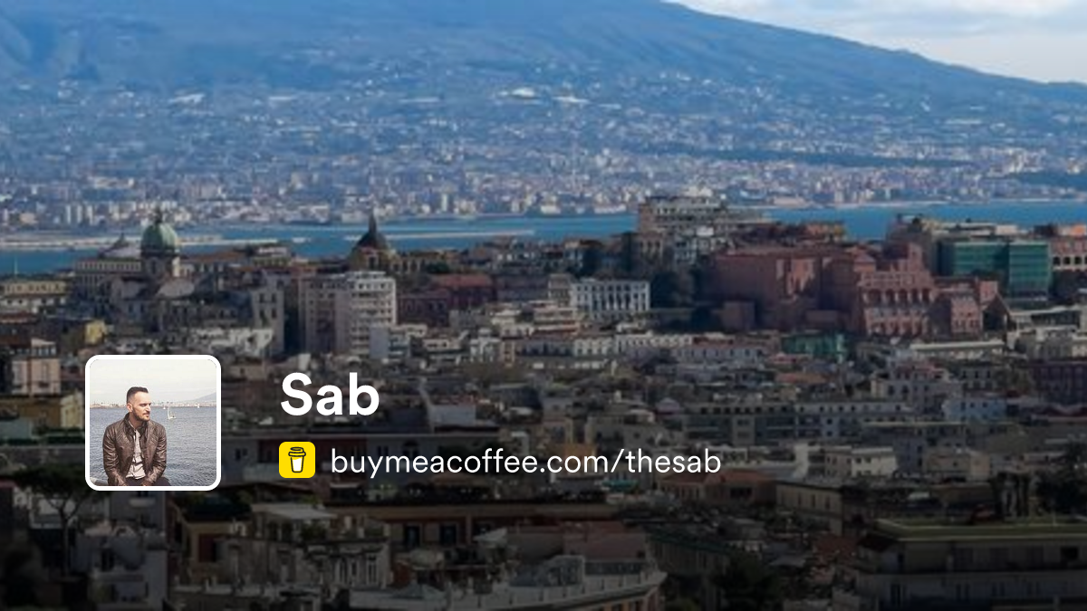 Sab is AI | Big Data | Python - Buymeacoffee