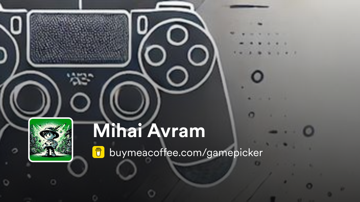 Mihai Avram - Buymeacoffee