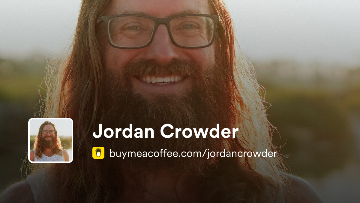 Jordan Crowder - Buymeacoffee