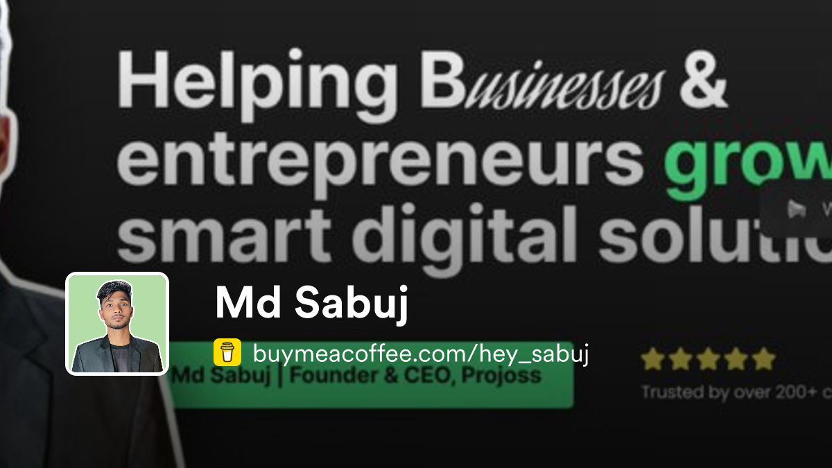 Extras | Md Sabuj - Buymeacoffee