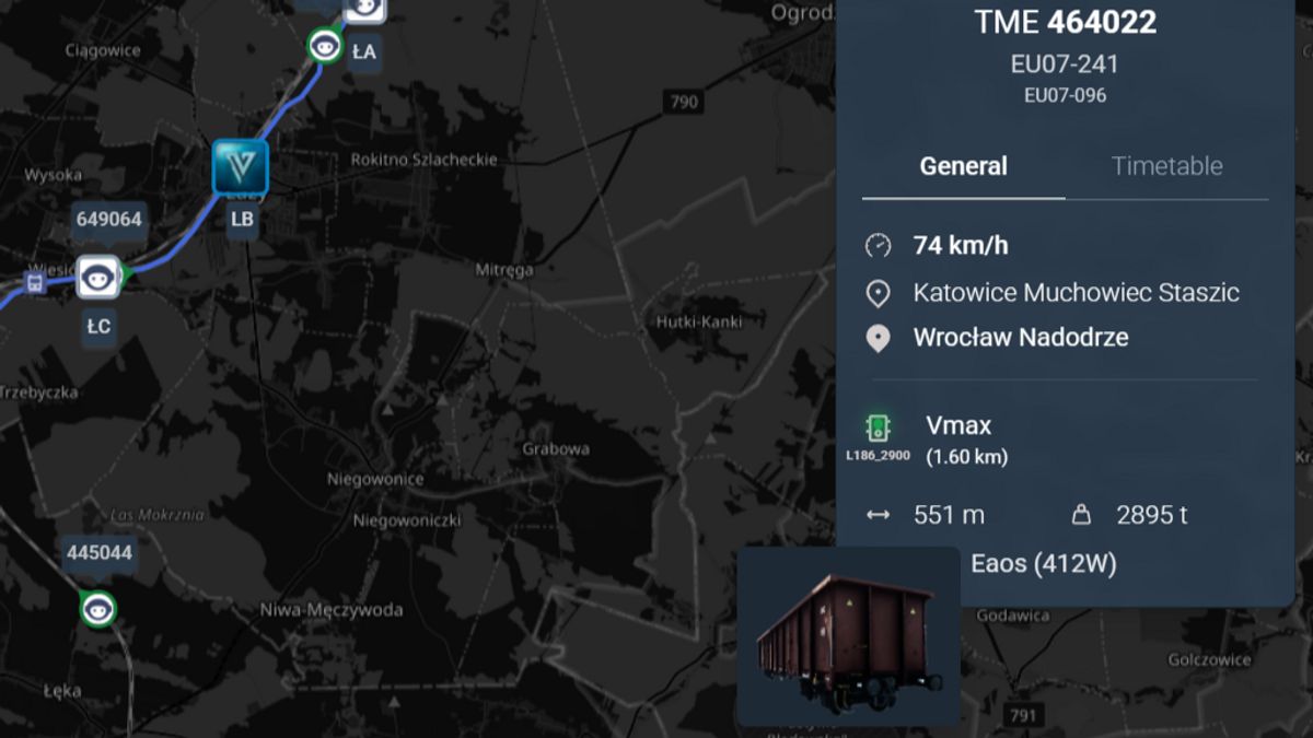 SimRail Live Map Changelog (07.02.2025) — Bartek (Rekinowy) - Buymeacoffee