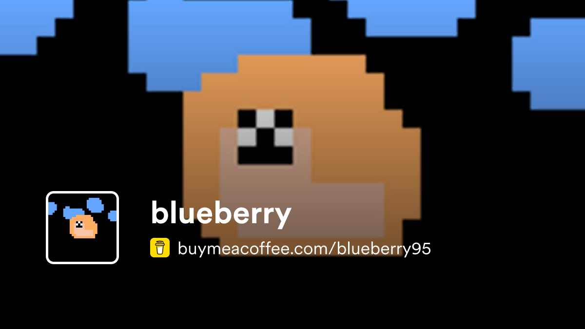 blueberry - Buymeacoffee