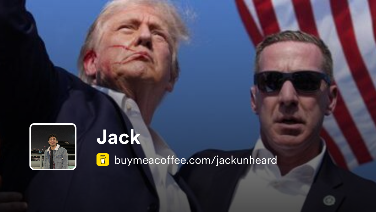 Jack is Political Commentary | Breaking News - Buymeacoffee