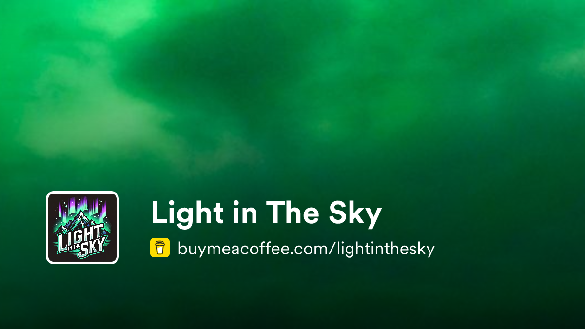 Light in The Sky - Buymeacoffee