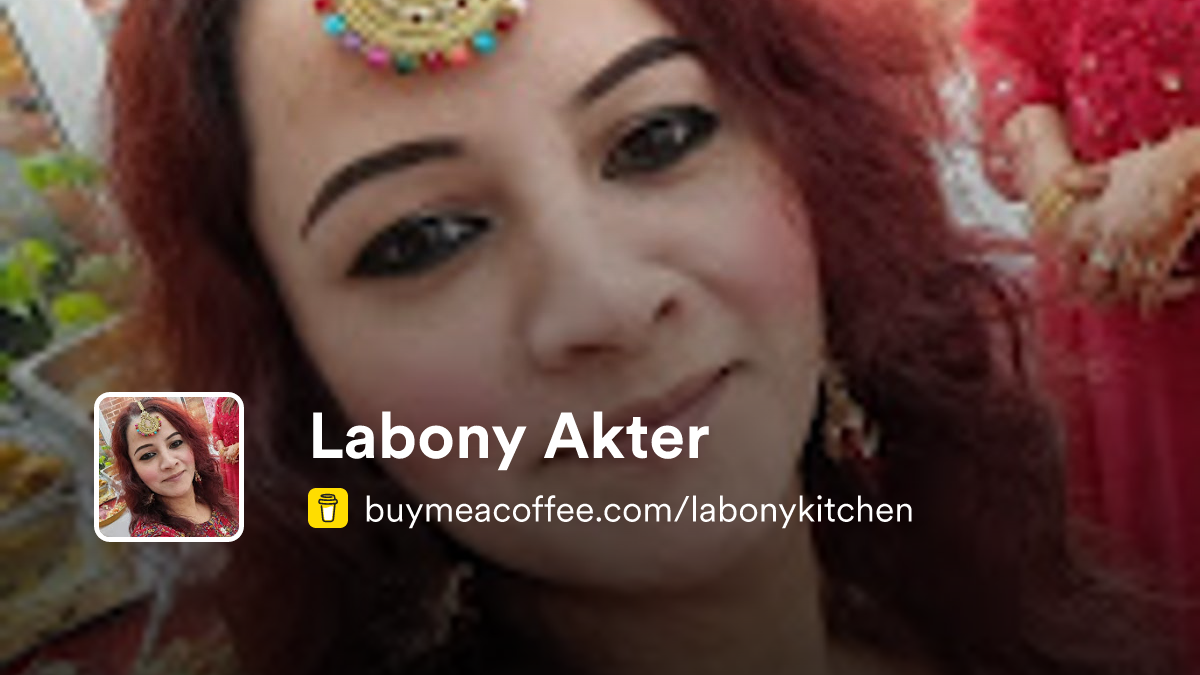 Labony Akter - Buymeacoffee