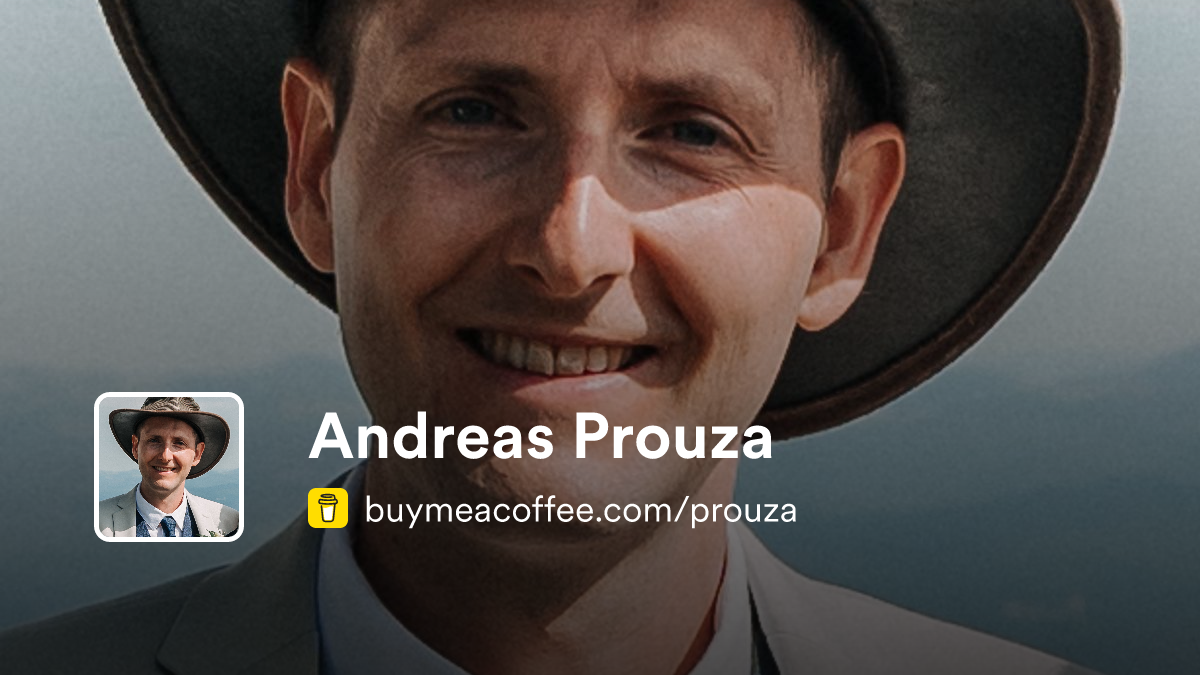 Andreas Prouza - Buymeacoffee
